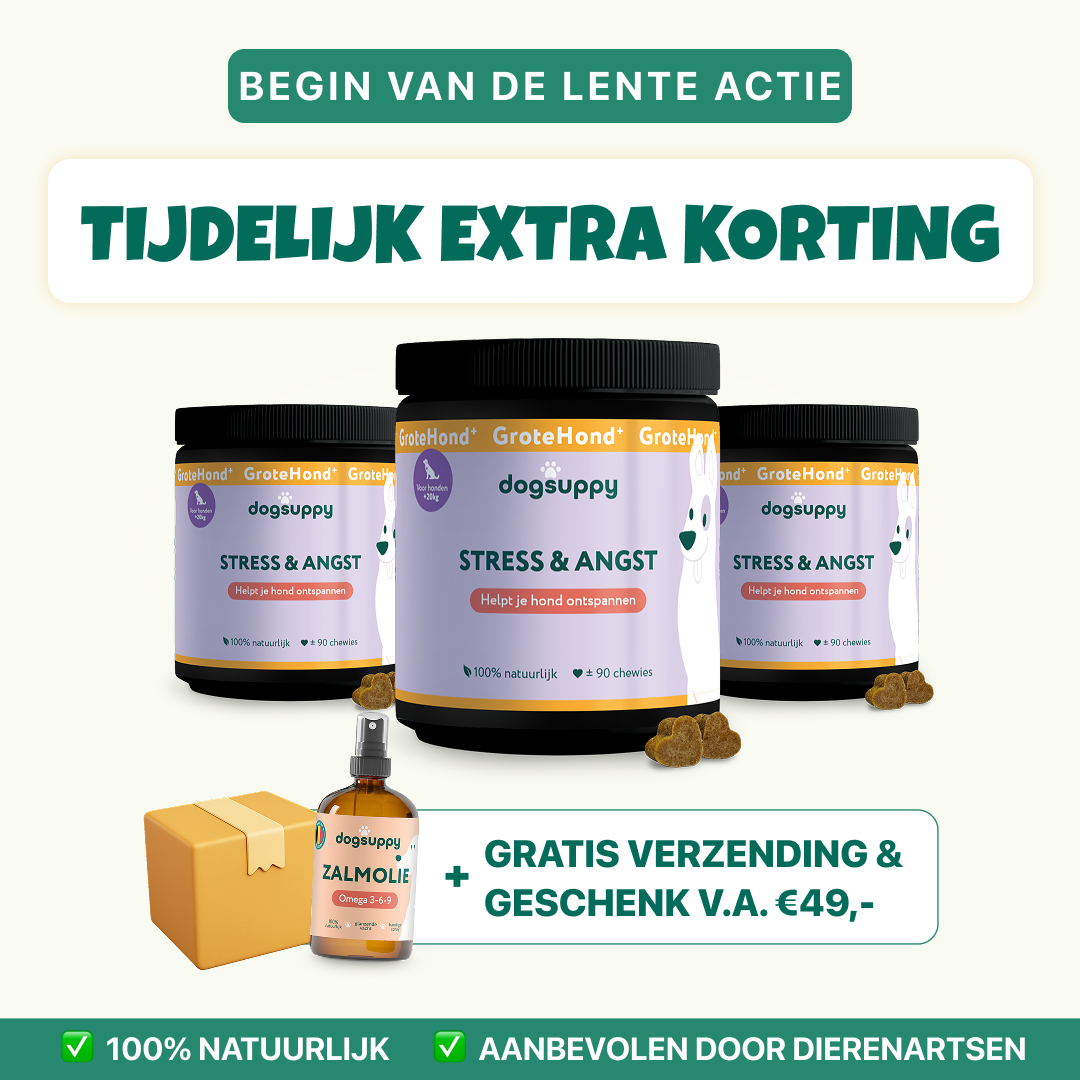 Maxi-Pack | Verminder angst & stress bij je hond - DogSuppy
